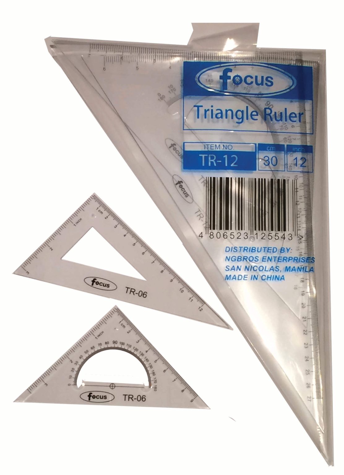 Focus Triangle Set – Drawing Triangles (2 Pieces)